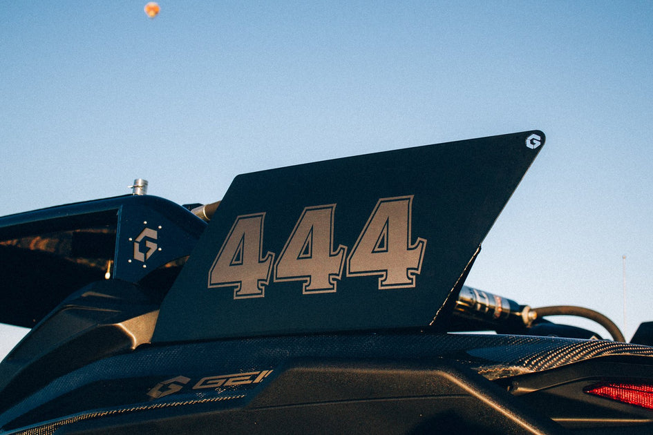 Geiser Can-Am X3 Number Plates – Peak Offroad Performance