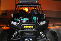 Baja Designs Polaris RZR Grille Light Kit, OnX6 – Peak Offroad Performance
